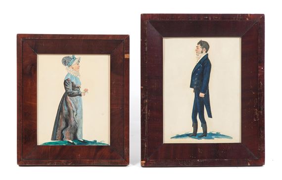 Jacob Maentel | PAIR OF PORTRAITS | MutualArt