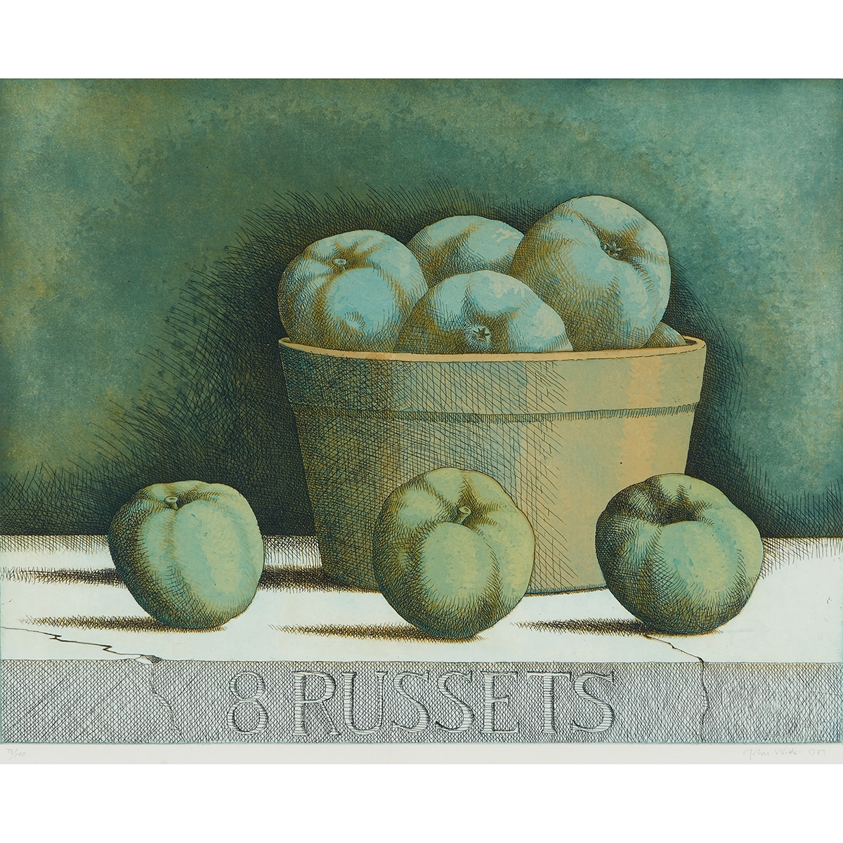 John Wilde | Two works: 8 Russets and 7 Kiefers (1987) | MutualArt