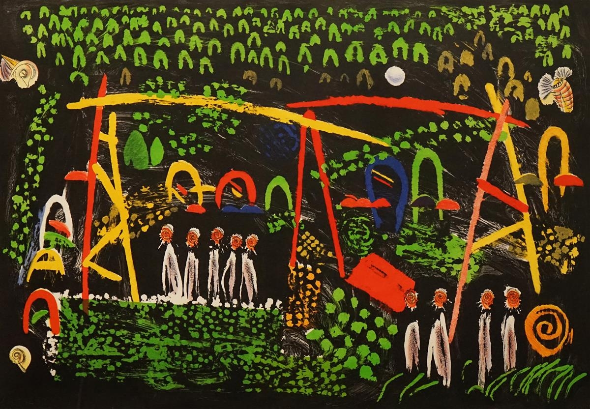 Colin Lanceley | Night Garden (1997) | MutualArt