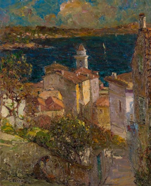 Louis Bonamici | Le Port de Villefranche sur Mer | MutualArt