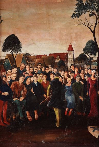 Peter Weiss | Travelling Actors (1936) | MutualArt