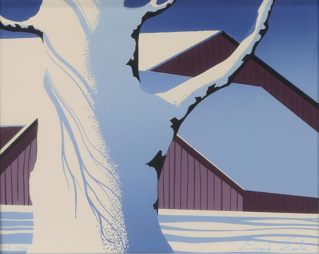 Eyvind Earle | Winter | MutualArt