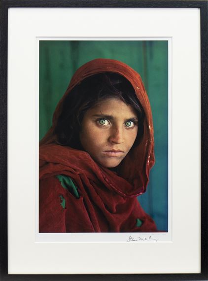 Steve McCurry | SHARBAT GULA, AFGHAN GIRL, PAKISTAN | MutualArt