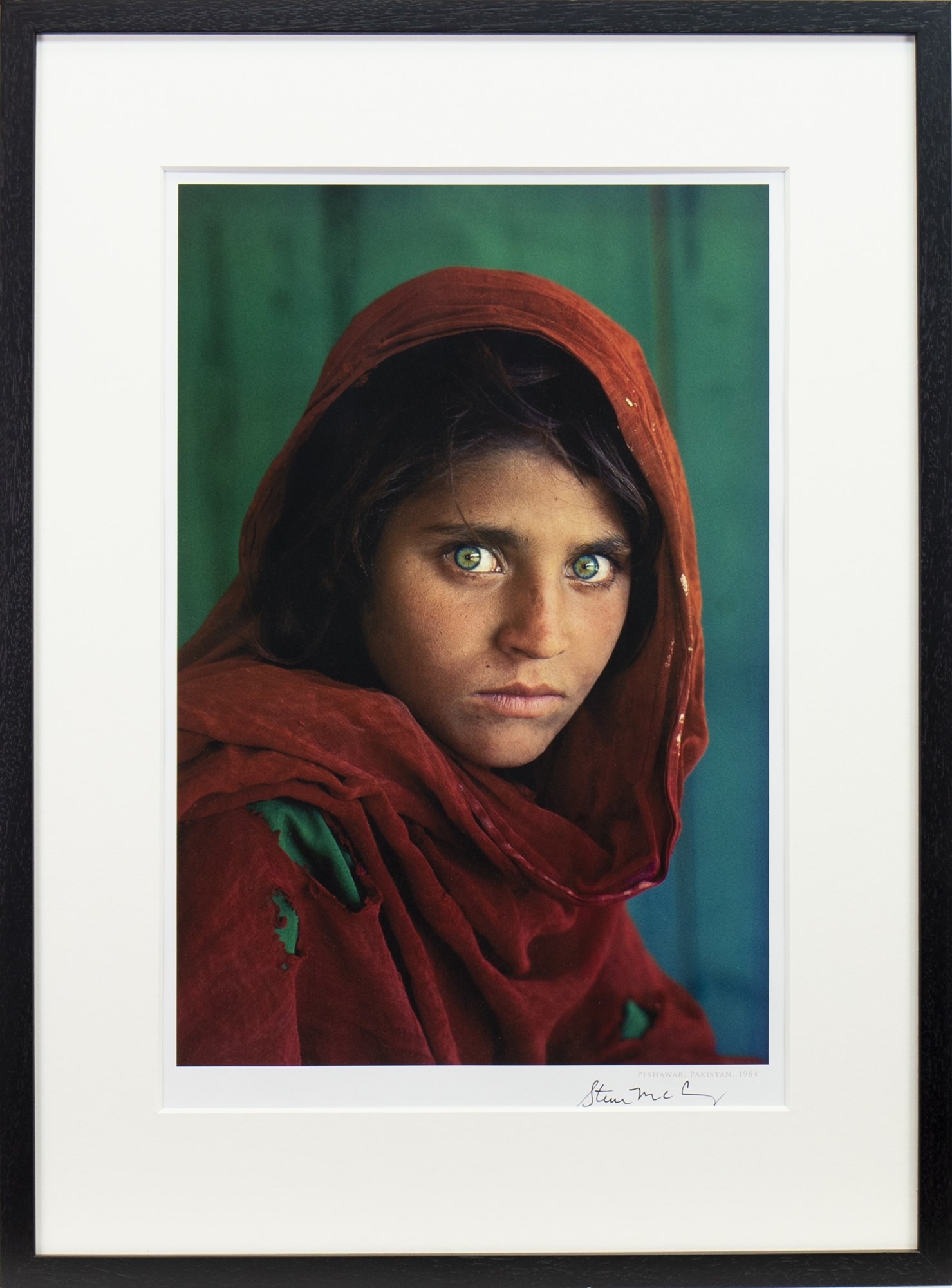 Steve McCurry | SHARBAT GULA, AFGHAN GIRL, PAKISTAN | MutualArt