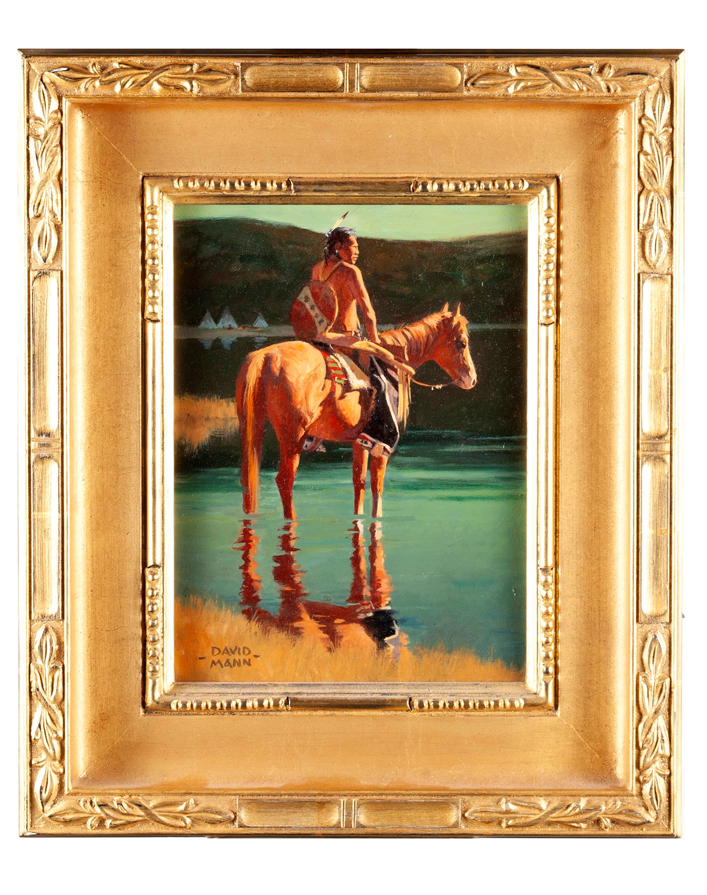 David Mann | WINTER NIGHT | MutualArt