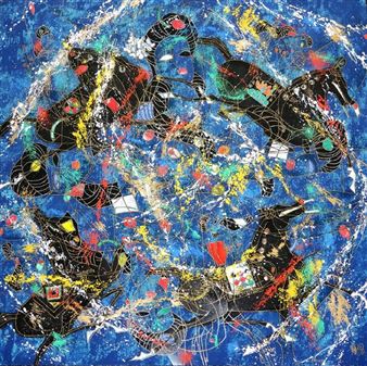 Jiang Tiefeng | 1,057 Artworks at Auction | MutualArt
