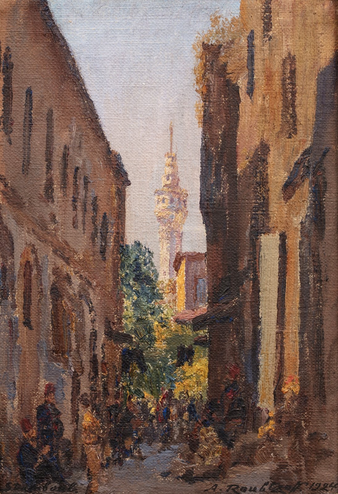 Alexandre Roubtzoff | Rue à l'ombre | MutualArt