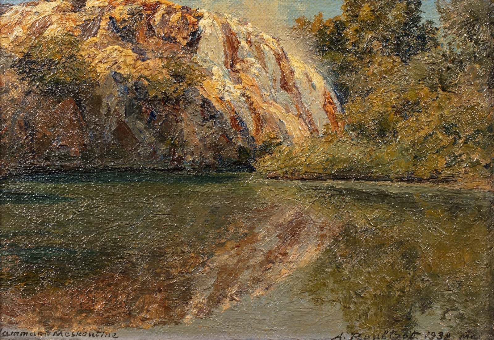 Alexandre Roubtzoff | Hammam Meskoutine (1932) | MutualArt