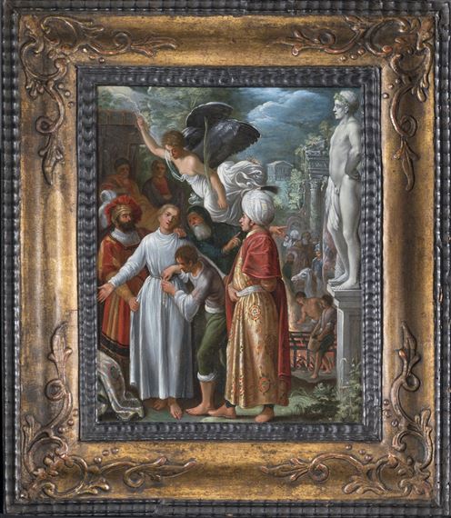 German School, 17th Century | Saint Laurent conduit au martyr | Artwork ...