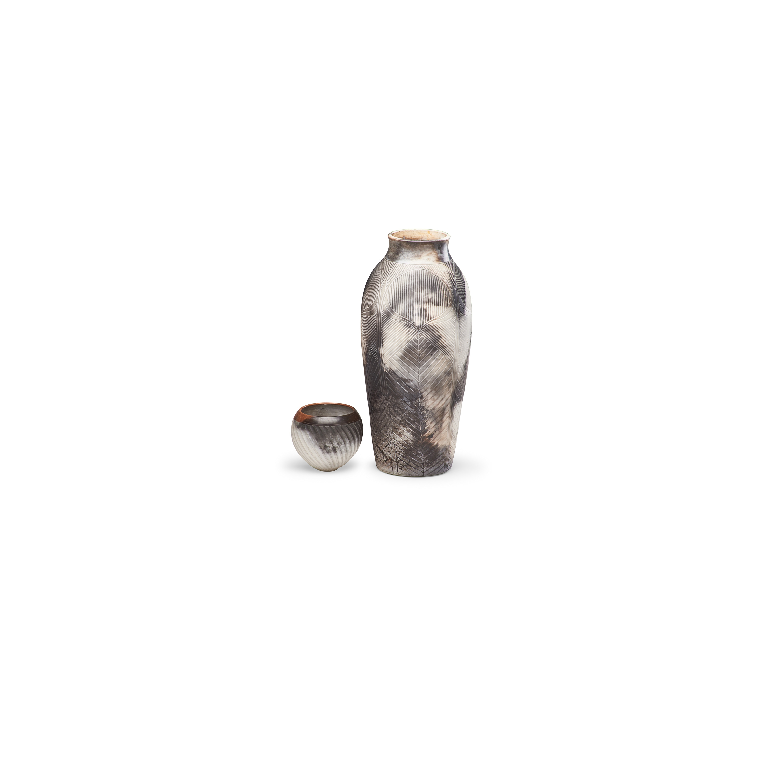 Nancee Meeker | Two vases, Saratoga Springs (Circa 1980) | MutualArt