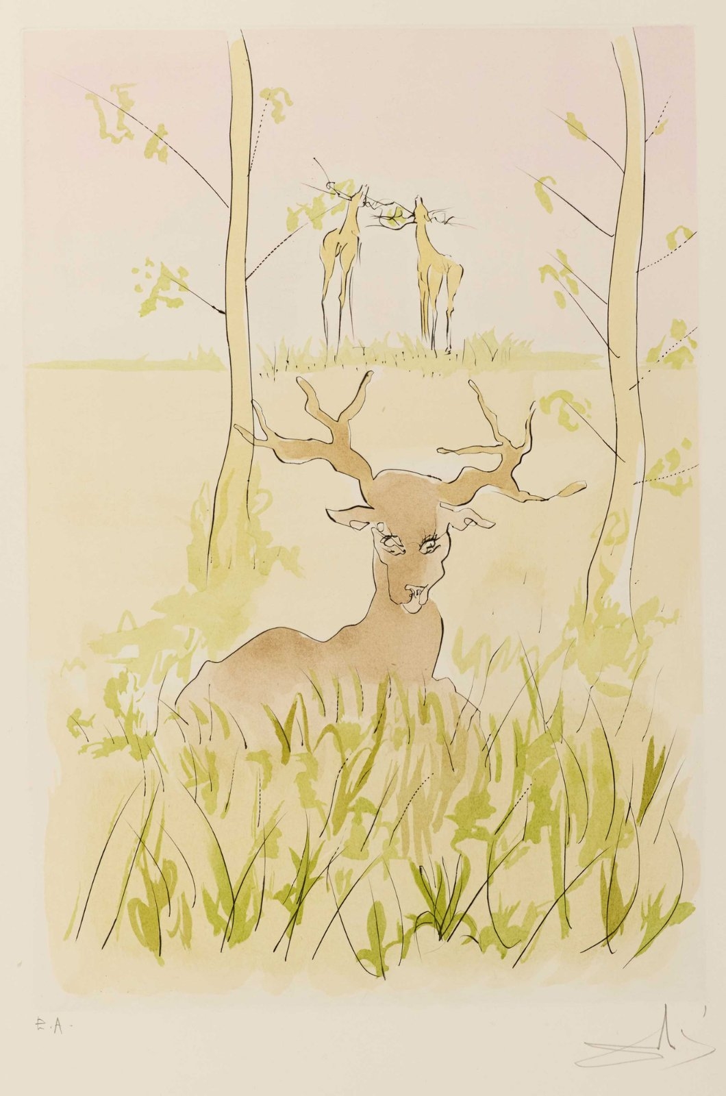 Salvador Dalí | 12 WORKS; AFTER 50 YEARS OF SURREALISM (1974) | MutualArt