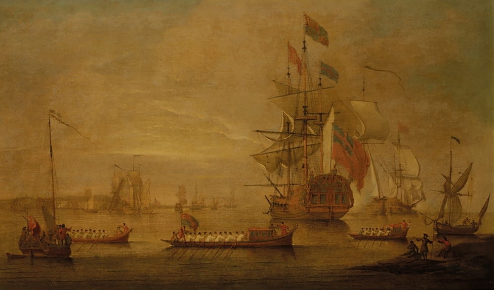 Peter Monamy | War of the Spanish Succession, 1702-1713, The Fleet ...