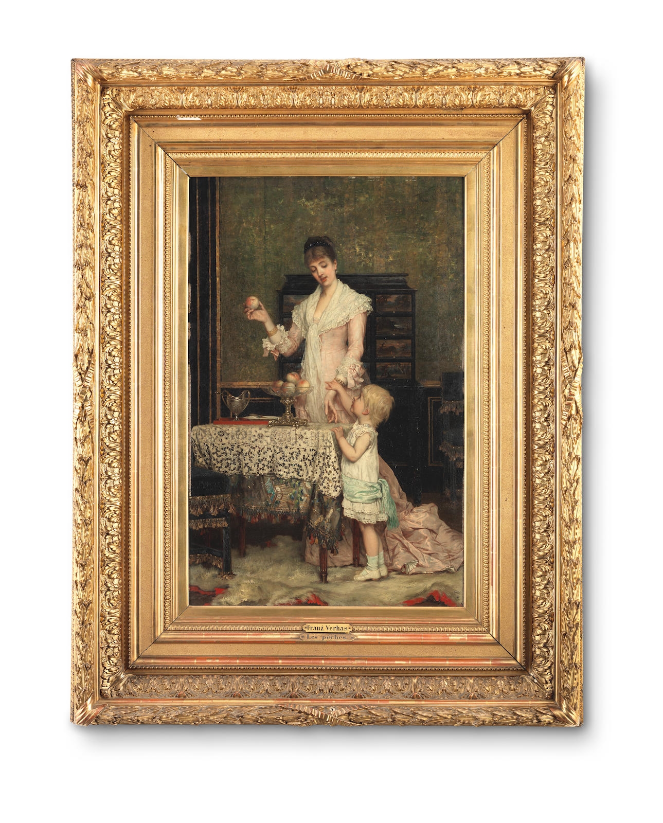 Franz Verhas | Les pêches (1880) | MutualArt