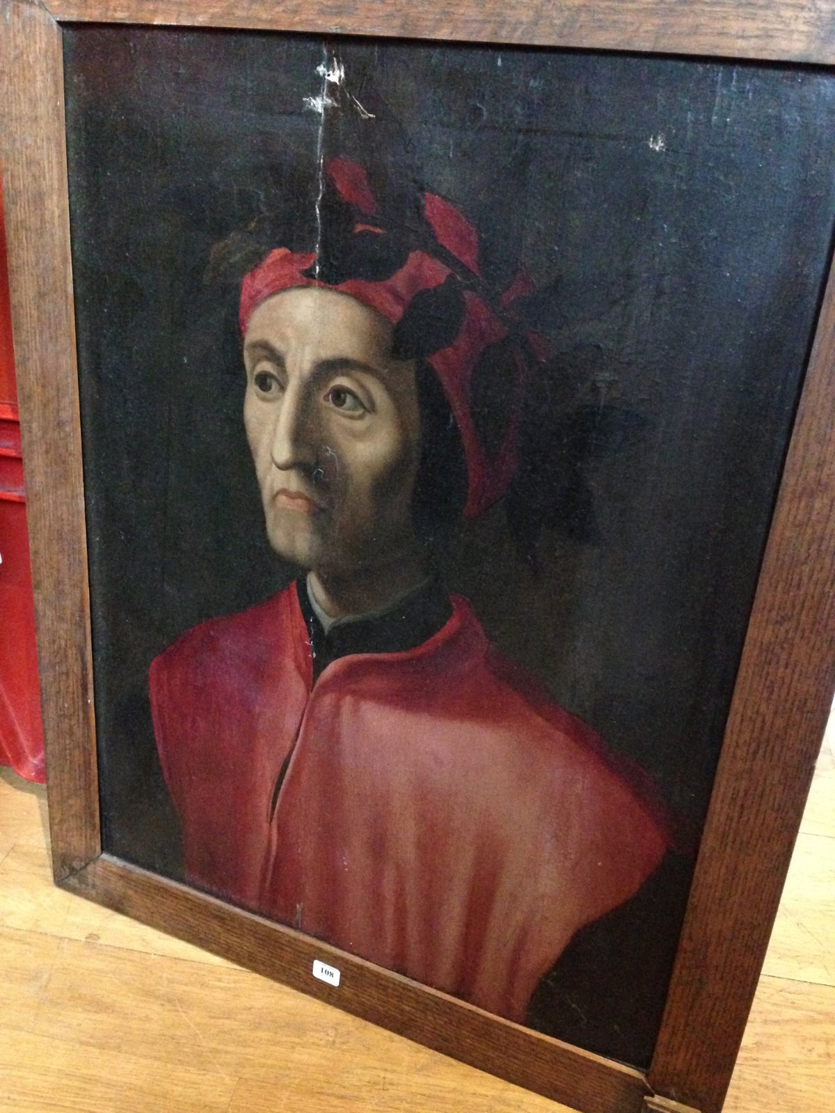 Italian School, 17th Century | Portrait de Dante Alighieri | MutualArt