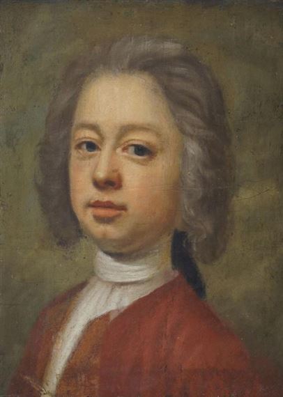 Joseph Highmore | Portrait of a young boy, head and shoulders | MutualArt