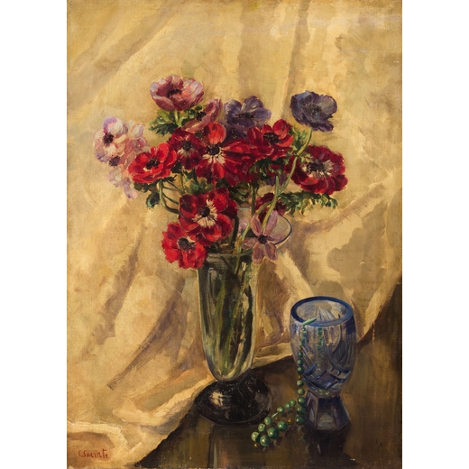 Carlo Socrate | Girl’s Portrait (1935) | MutualArt