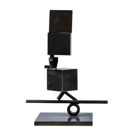 Fletcher Benton | Blocks on Blocks (1996) | MutualArt