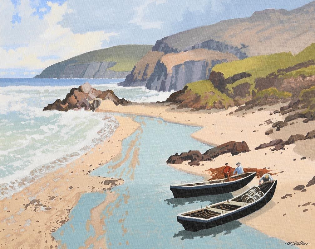 John Francis Skelton | Atlantic Inlet and Slea Head | MutualArt