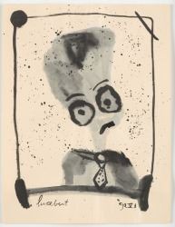 Lucebert | Personnage à la cravate | MutualArt