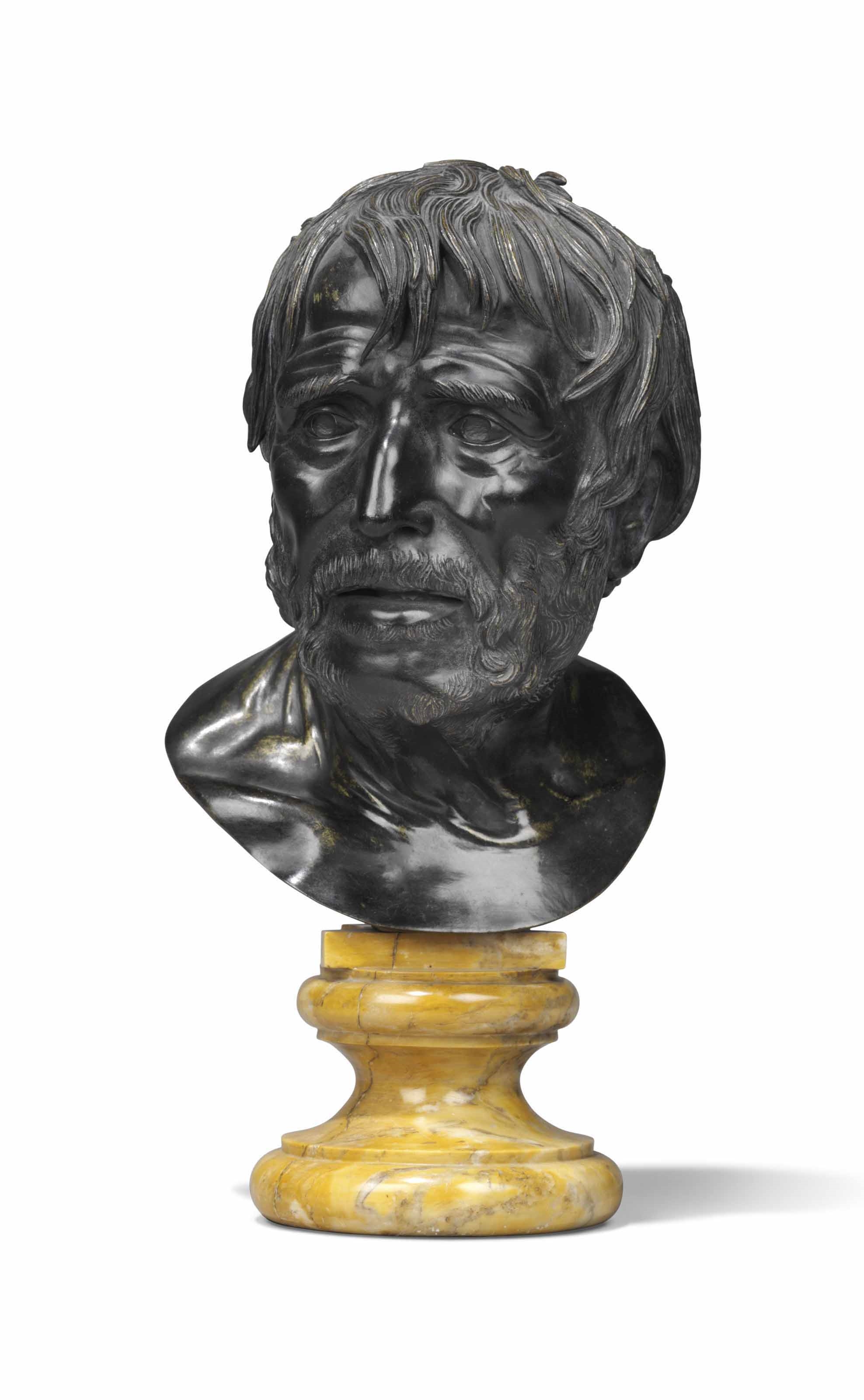 Italian School, 20th Century | BUST OF SENECA | MutualArt