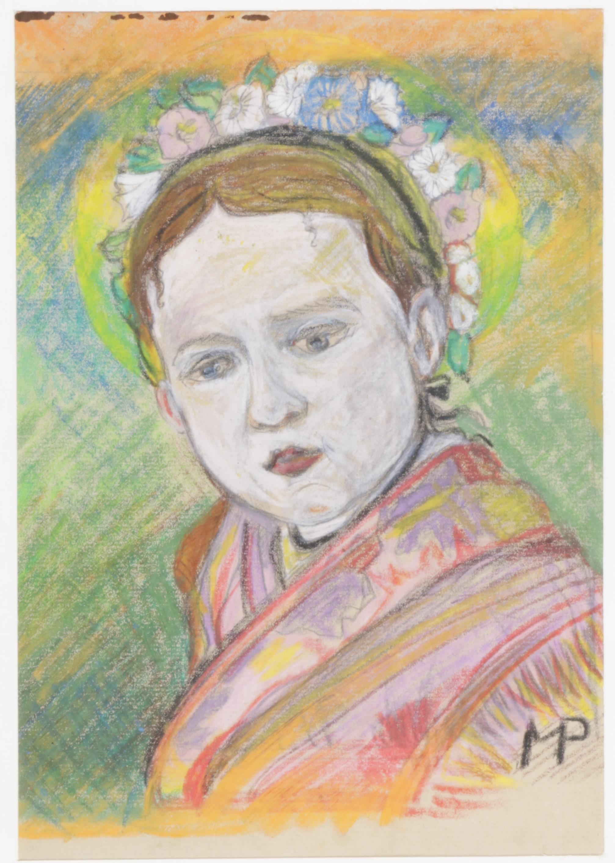 Margarete Pausinger | Mädchen in Tracht | MutualArt