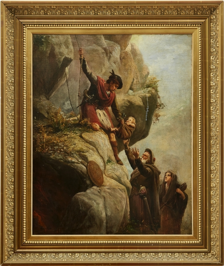 Alexander Rosell | Räddaren i nöden (1896) | MutualArt