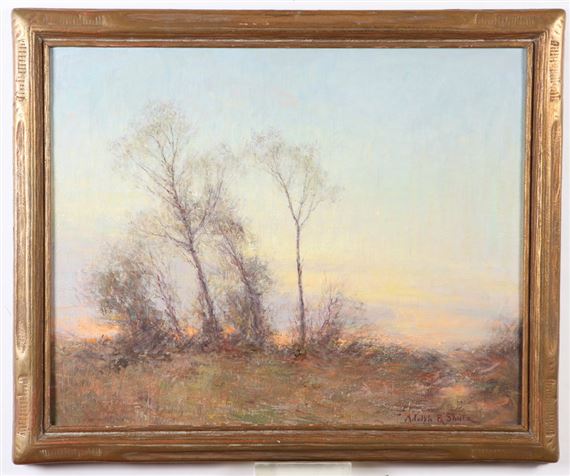 Adolph Robert Schulz | A SUNSET LANDSCAPE | MutualArt
