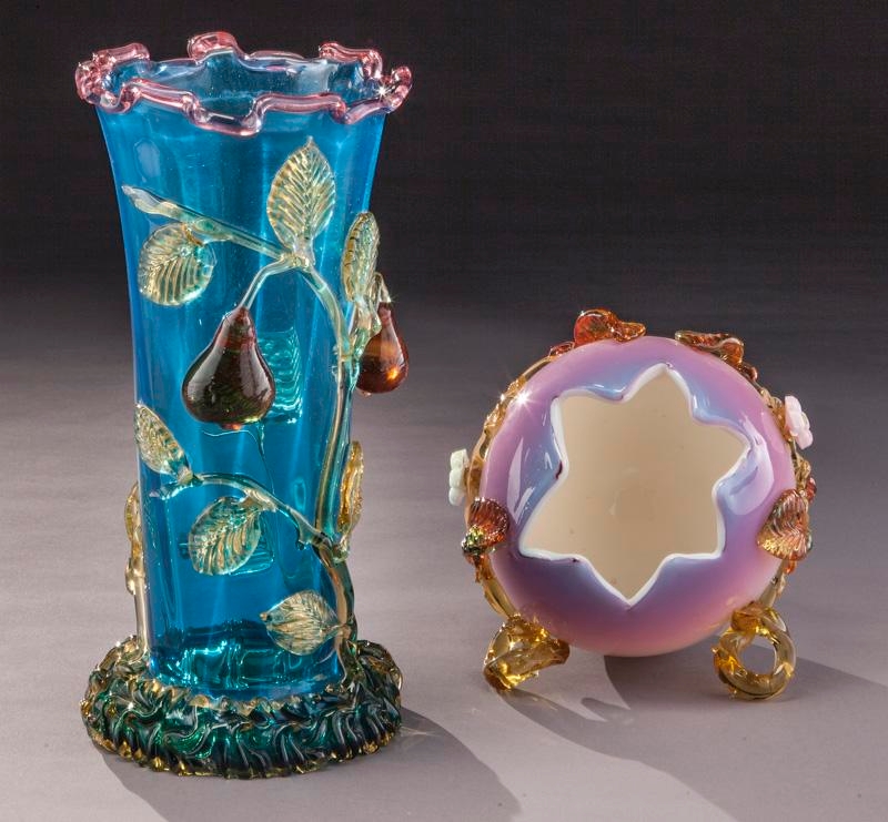 Stevens and Williams | Stevens & Williams Rose du Berry | MutualArt