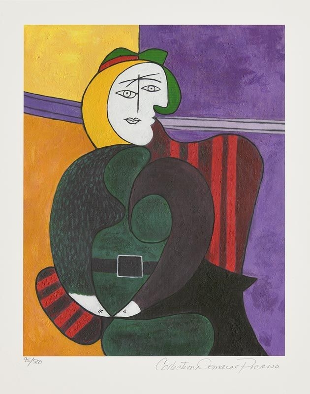 Pablo Picasso | The Red Armchair | MutualArt