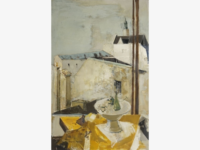 Michel Rodde | Compotier devant les toits | MutualArt