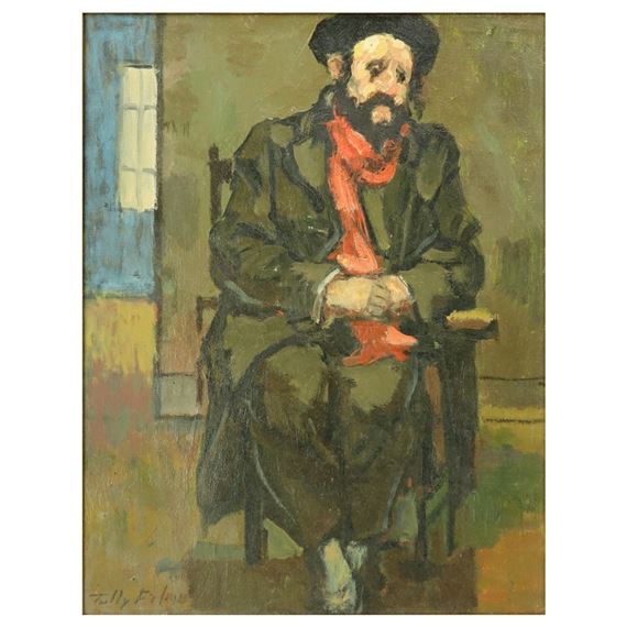 Tully Filmus | Portrait of a Seated Man | MutualArt