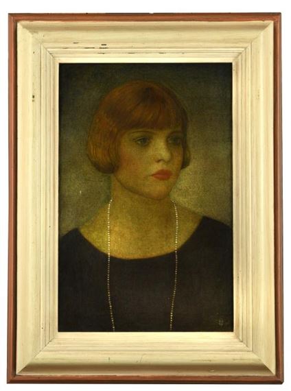 Arthur Joseph Gaskin | Portrait of the artist's daughter, Margaret ...