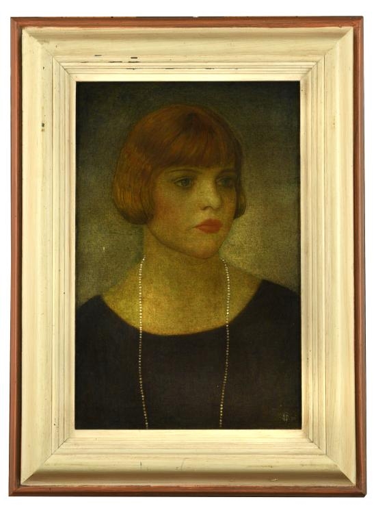 Arthur Joseph Gaskin | Portrait of the artist's daughter, Margaret ...