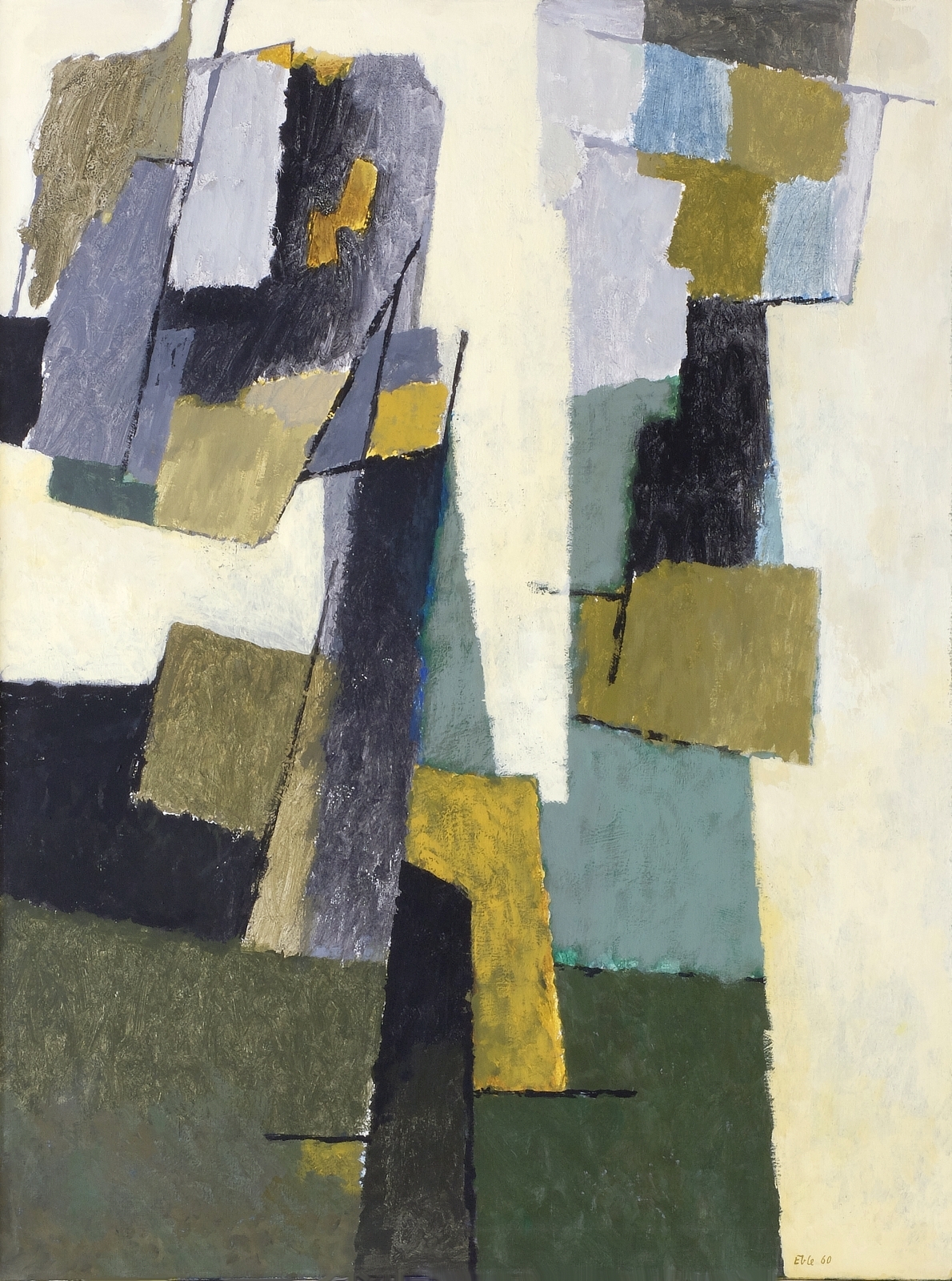 Theo Eble | Doppelfigur (1960) | MutualArt