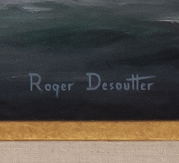 Roger Charles Desoutter | A ship in heavy seas | MutualArt