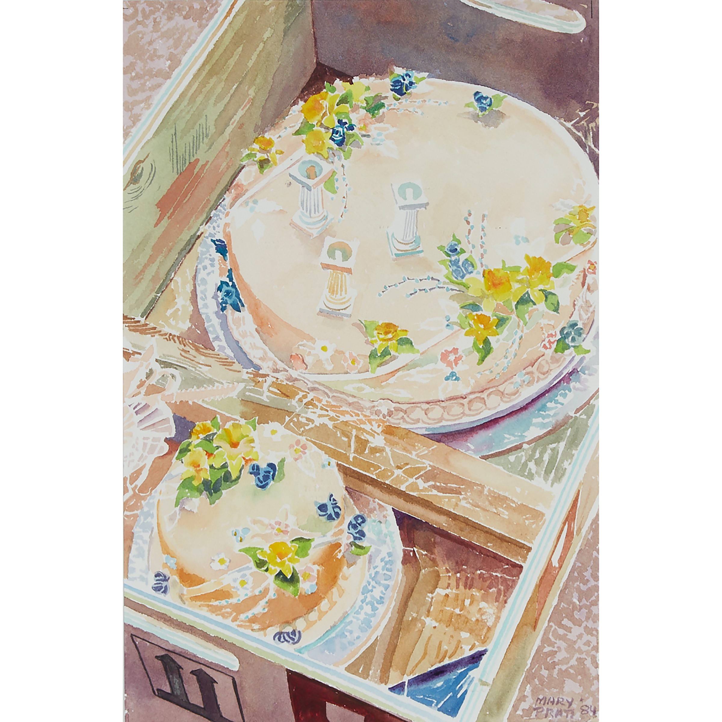 Mary Frances Pratt | CAKE FROM JEANETTE MCCALL’S (1984) | MutualArt