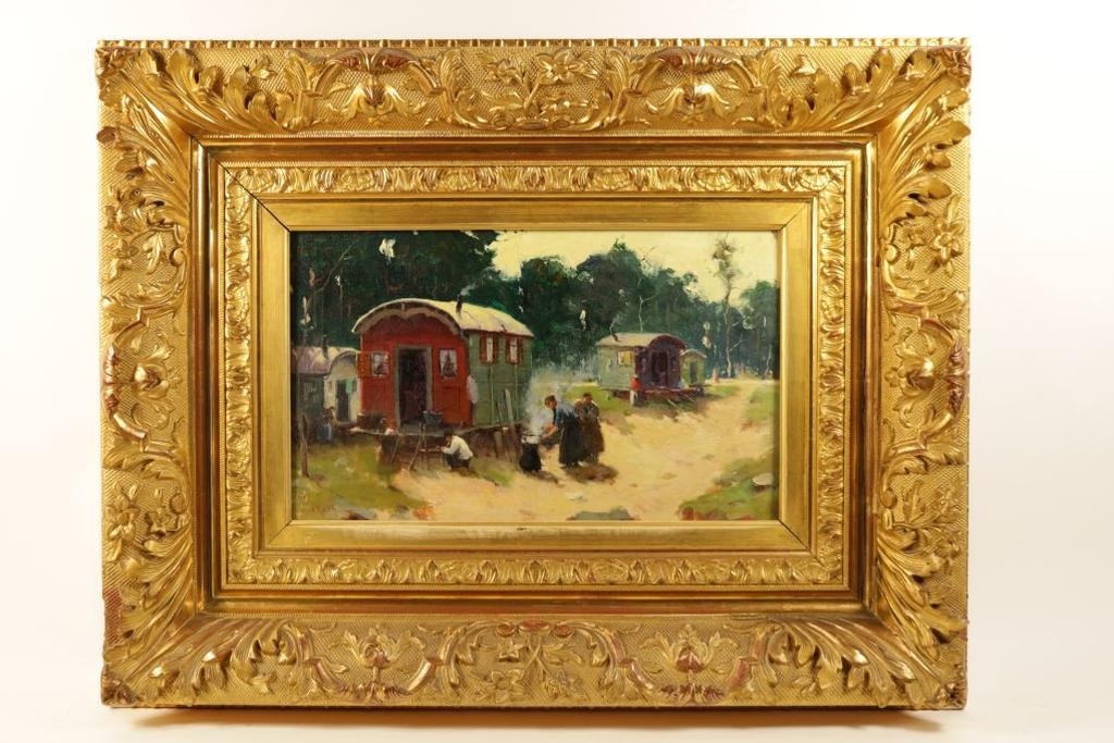 William Castle Keith | Gipsy Camp | MutualArt