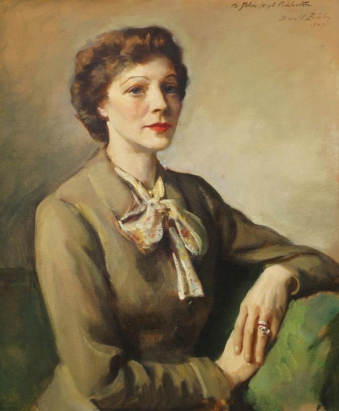 Sir Oswald Hornby Joseph Birley | PORTRAIT OF ELIZABETH CHICHESTER ...