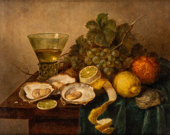 Willem Claesz. Heda | Still Life with Oysters, Rummer, and Lemons ...