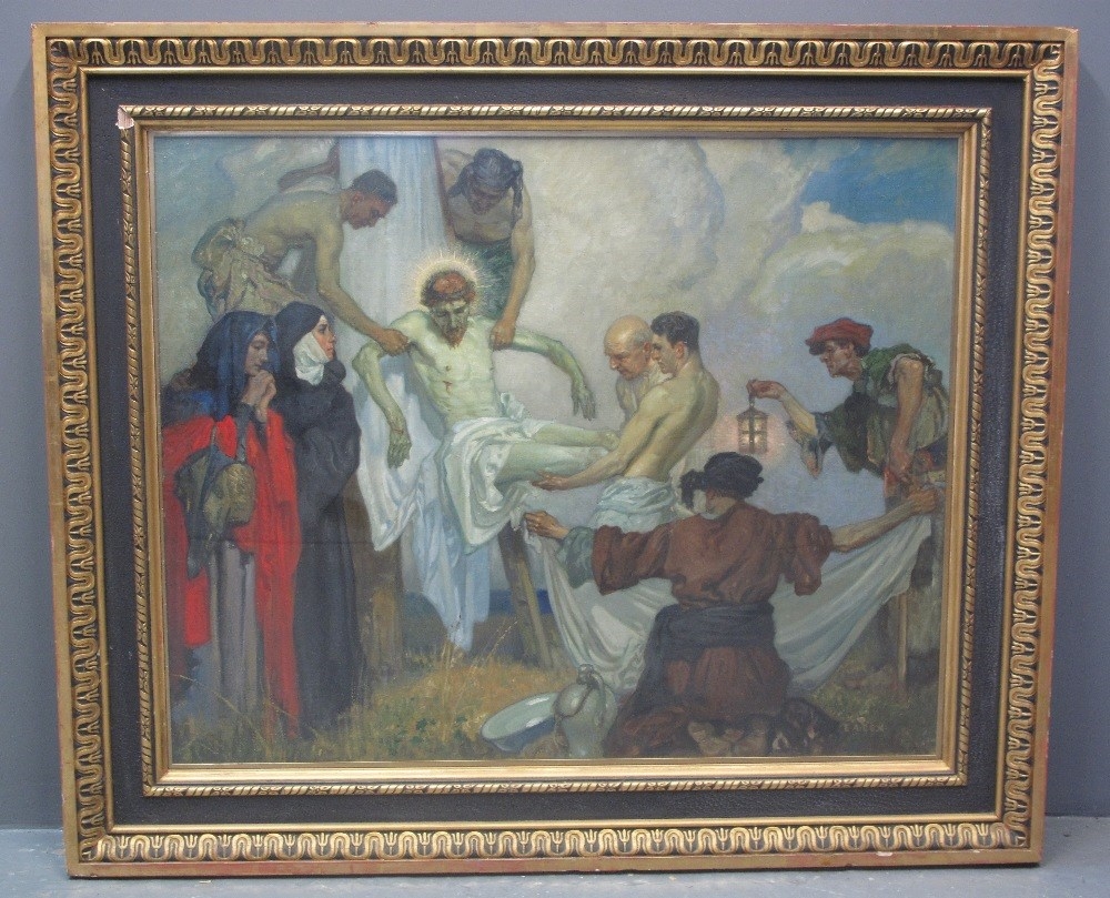 Elijah Albert Cox | The deposition of Christ | MutualArt