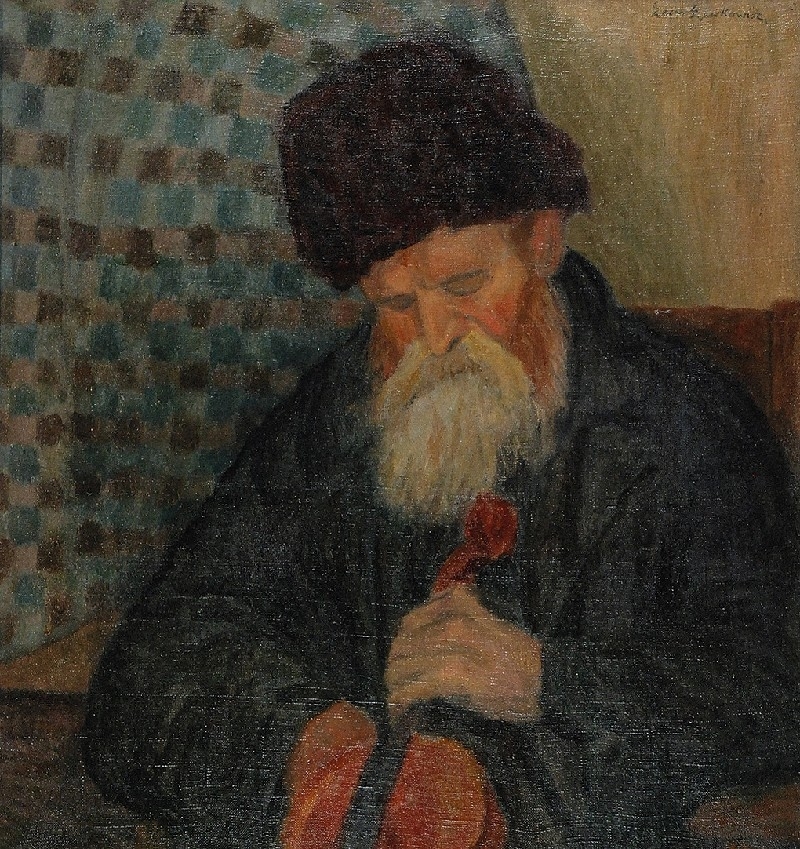 Leon Lewkowicz | Leon Lewkowicz ( Polish 1888-1950) Judaic Oil on ...