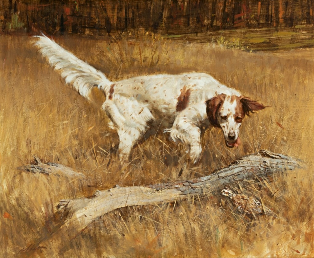 Robert K. Abbett | A Setter On Point | MutualArt