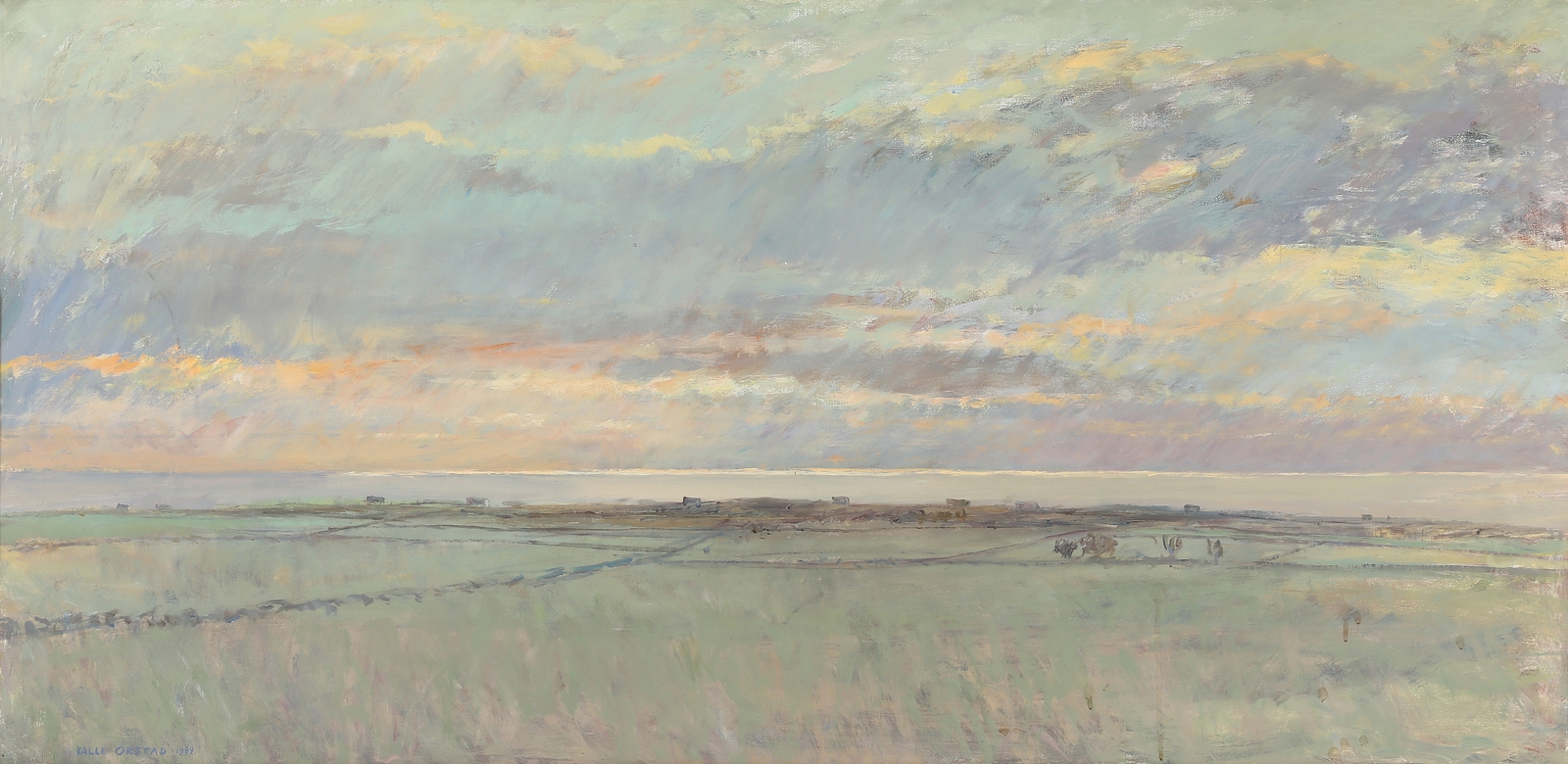 Kalle Orstad | Jærlandskap (1984) | MutualArt