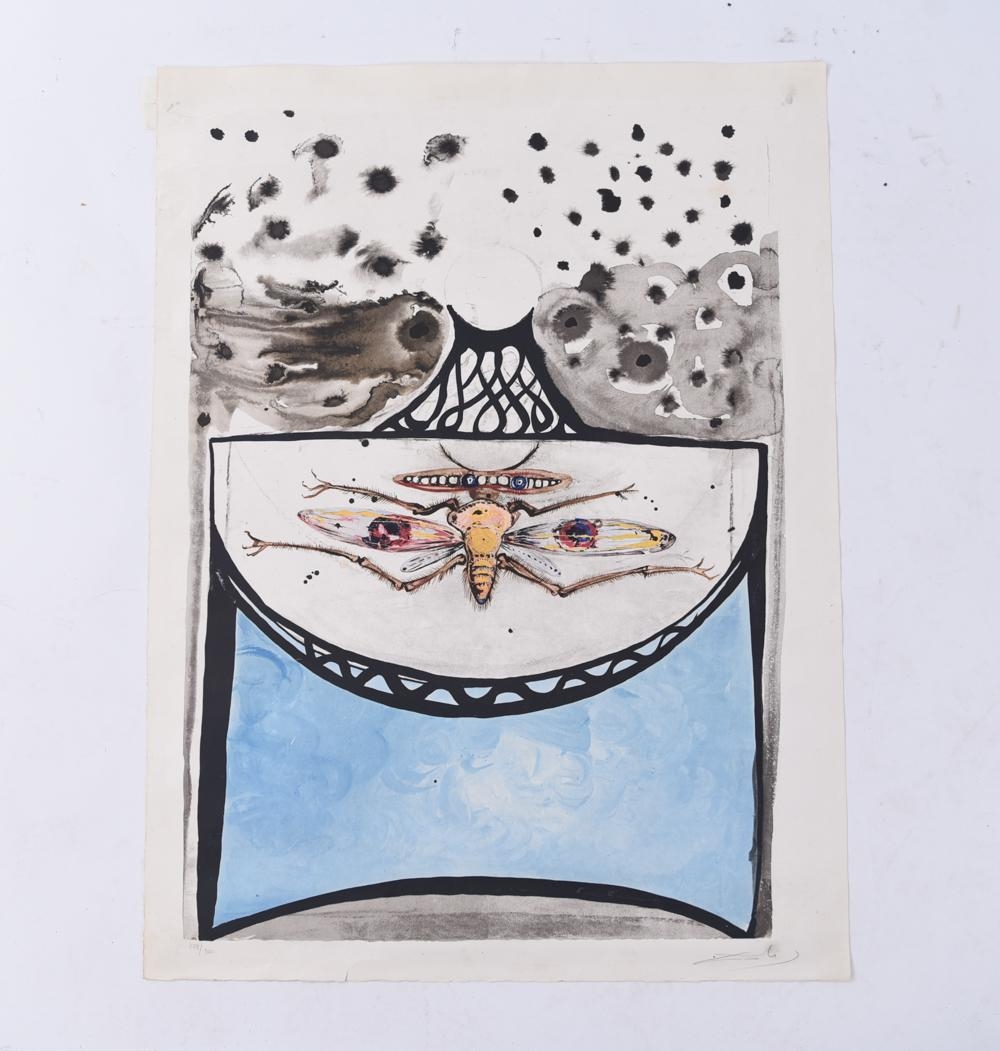 Salvador Dalí | Face with insect | MutualArt