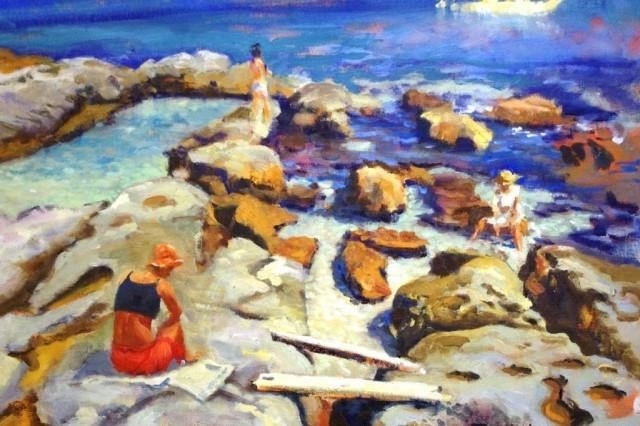 William E. Rees | 'The Rock Pool' | MutualArt