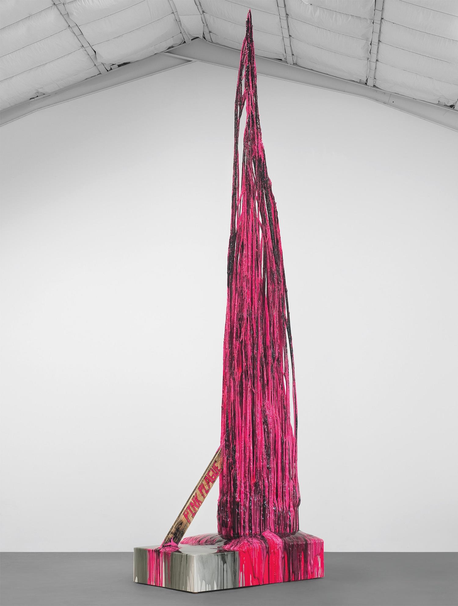 Sterling Ruby | Monument Stalagmite/Pink Plague (2010) | MutualArt