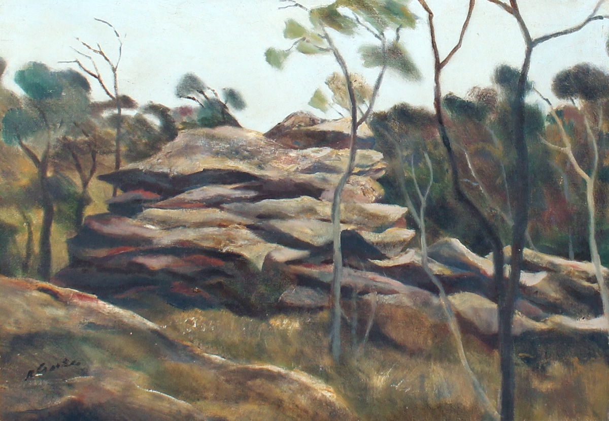 Ray Crooke | LAURA LANDSCAPE | MutualArt