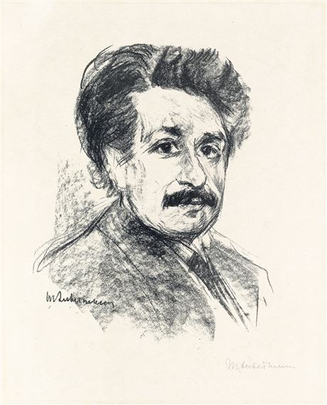 Max Liebermann | Porträit Albert Einstein | MutualArt