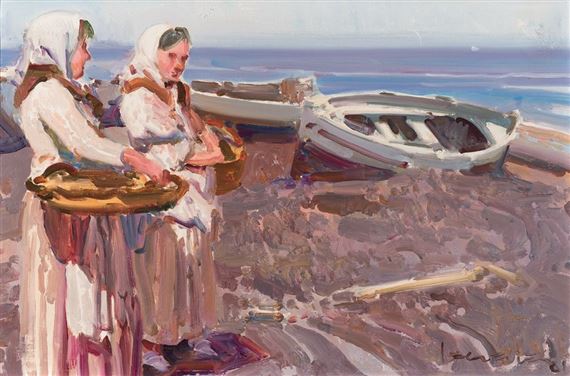 Eustaquio Segrelles | Playa Malvarrosa | MutualArt