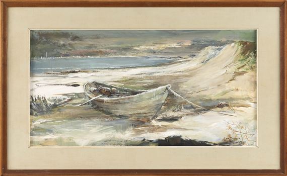William Maynard | Beached dinghy | MutualArt